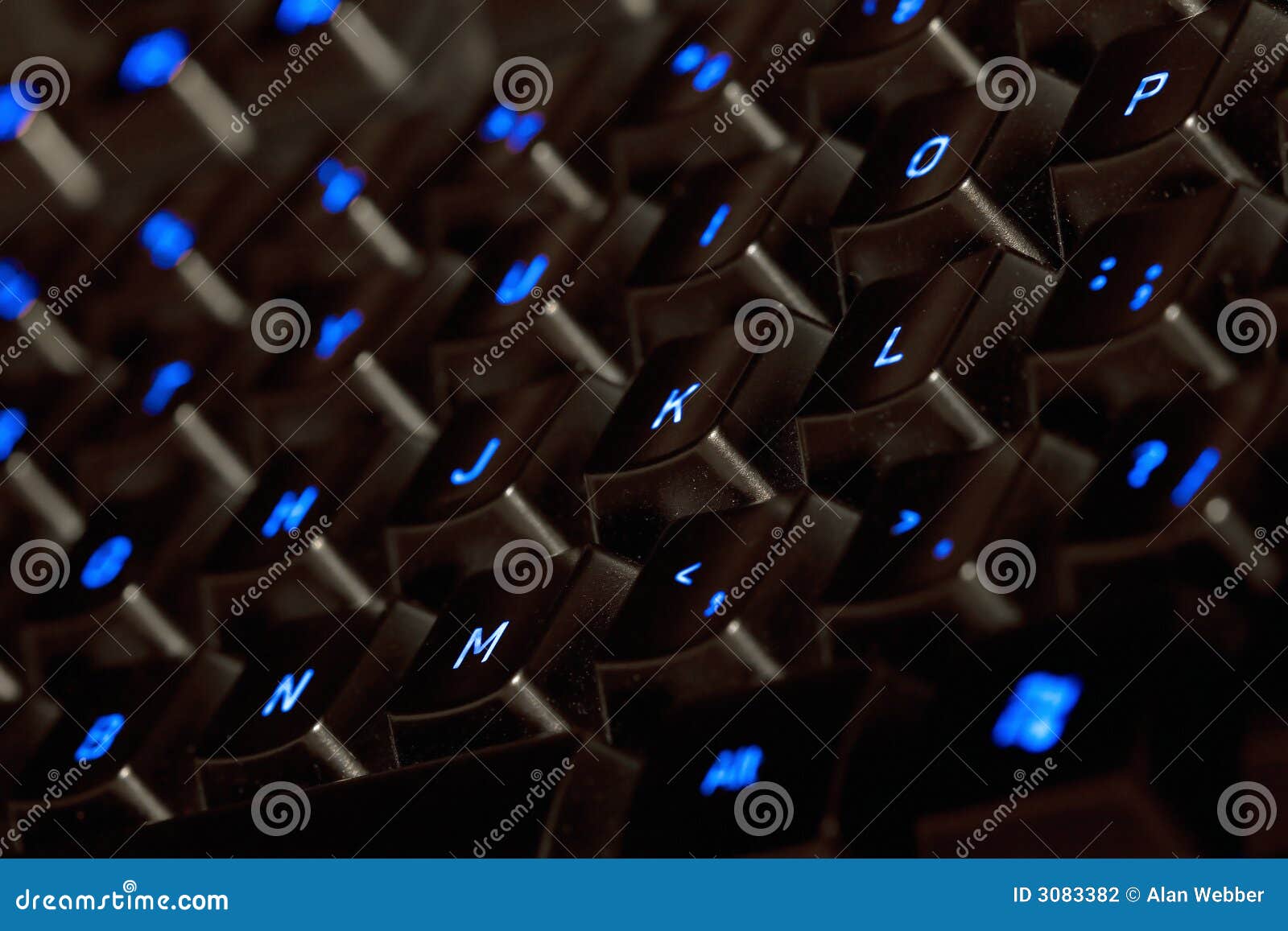 Teclado moderno foto de archivo. Imagen de moderno, iluminado - 3083382