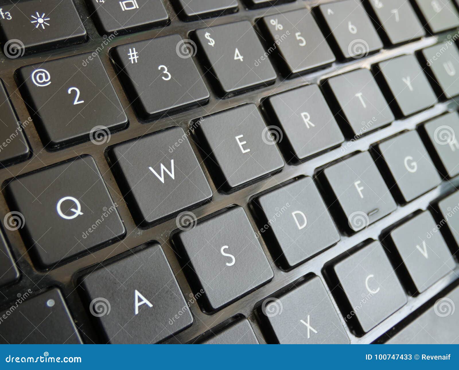 Teclado Qwerty imagen de archivo. Imagen de dispositivo - 100747433