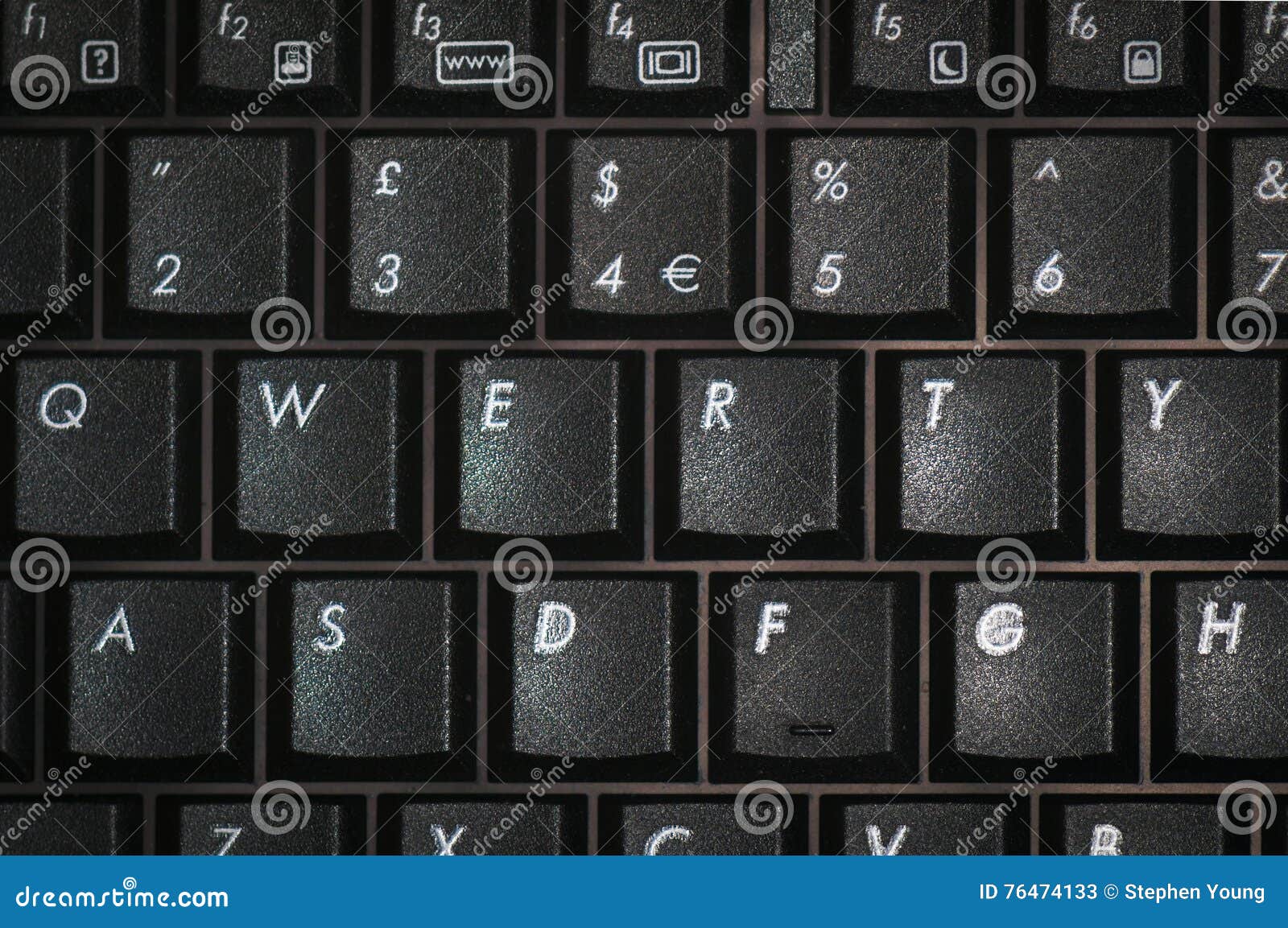Teclado Qwerty imagen de archivo. Imagen de horizonte - 76474133