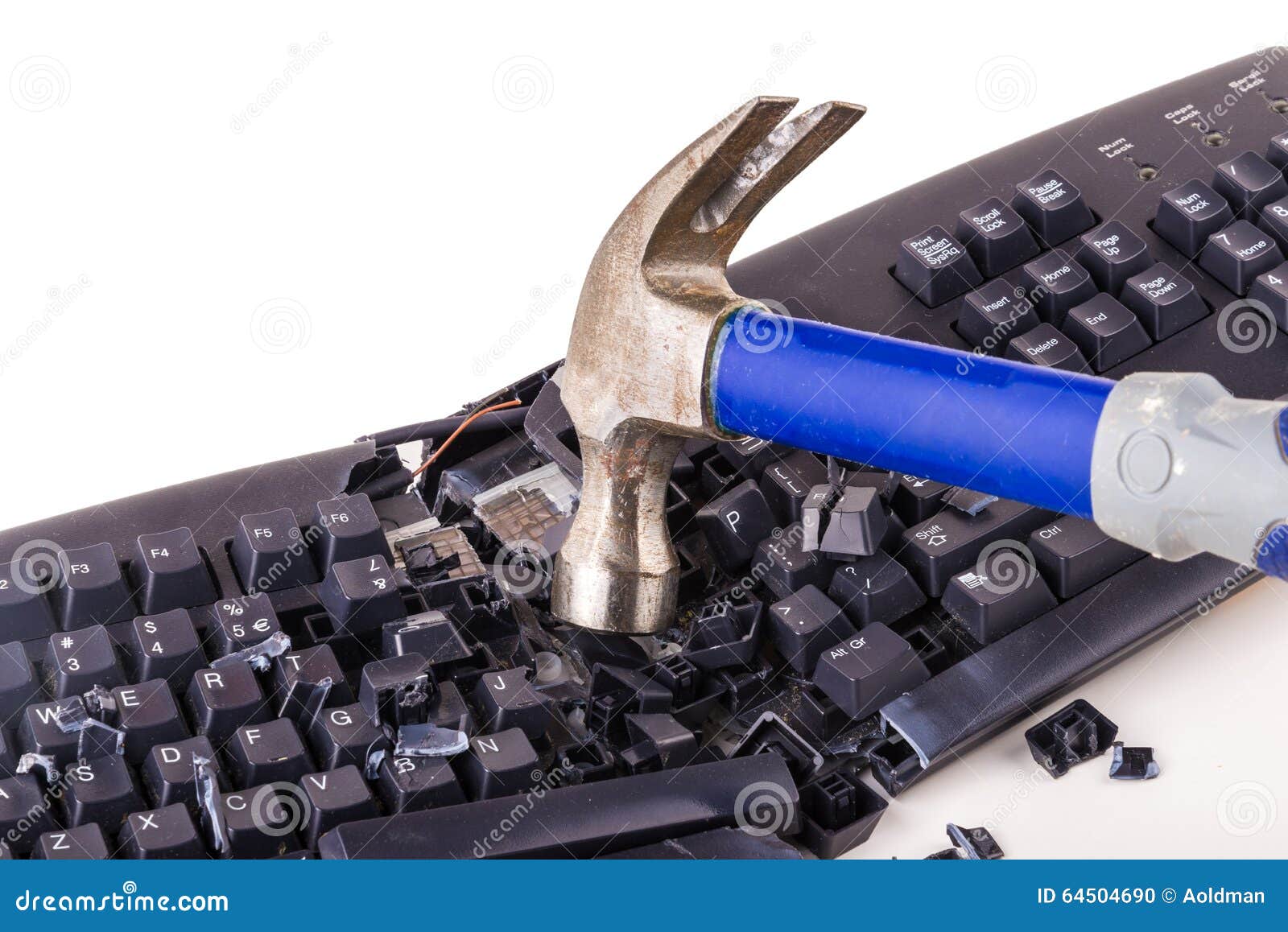 Fondo De Pantalla De Teclado Roto 1.300+ Monitor Roto Teclado