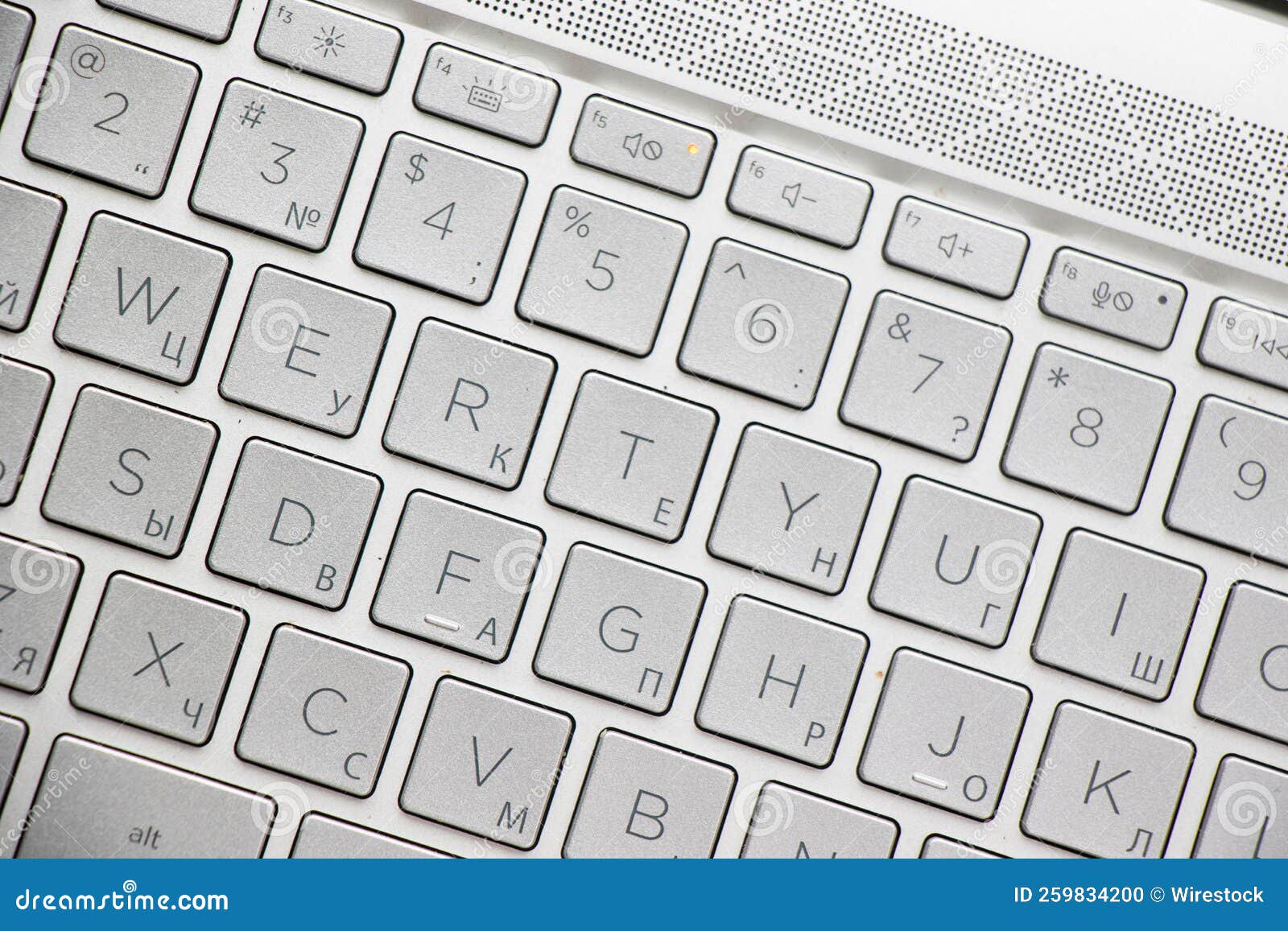 Teclas De Texto Do Teclado Do Laptop E Do Notebook Foto de Stock ...