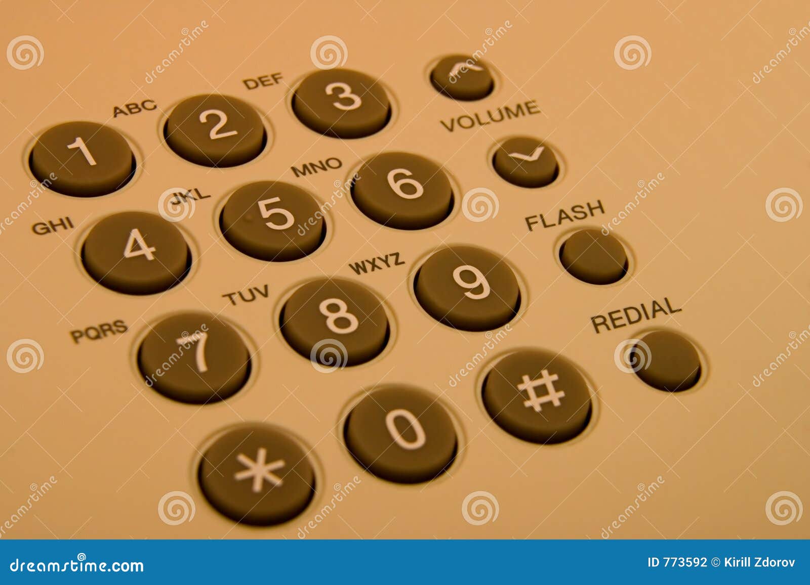 Teclas do telefone foto de stock. Imagem de contato, numérico - 773592