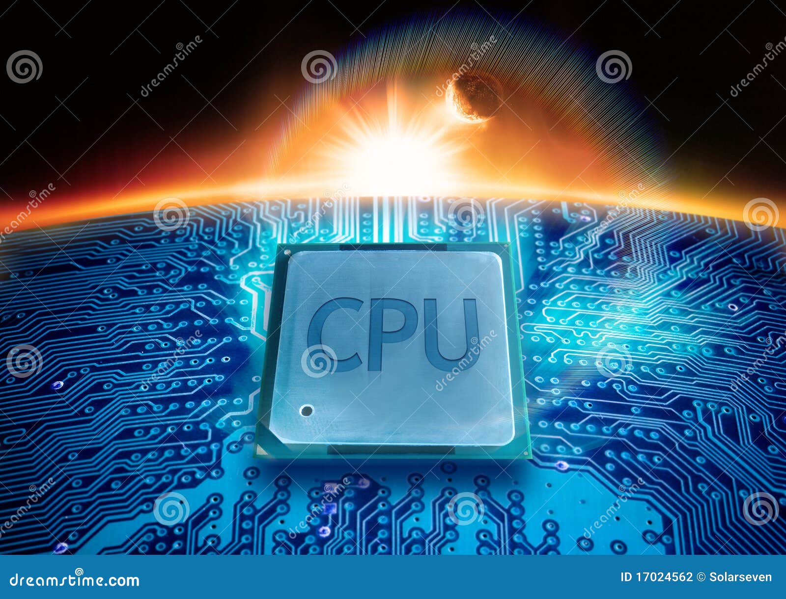 Tecnología moderna stock de ilustración. Ilustración de fondo - 17024562