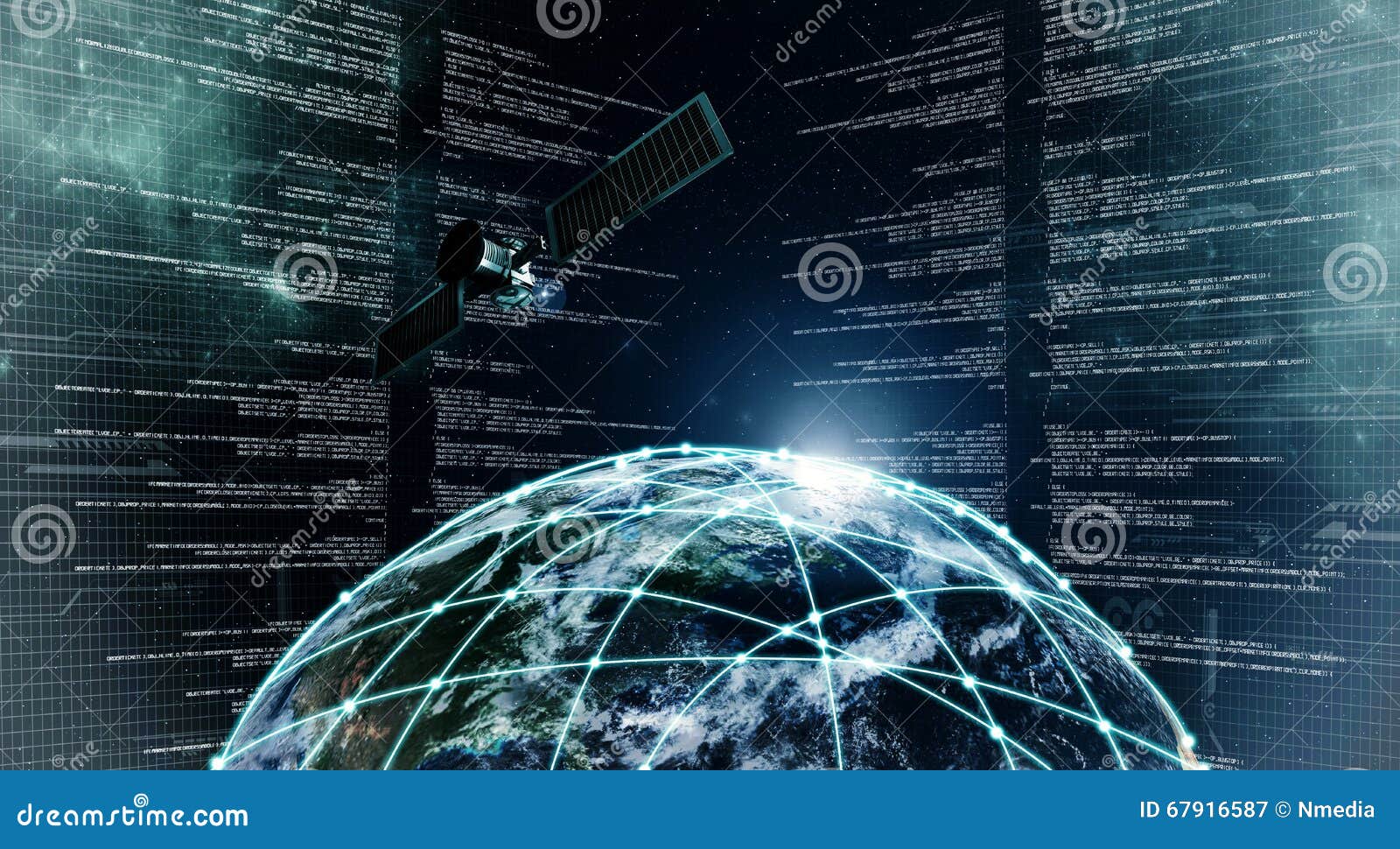 Tecnologia Dell'informazione Di Internet Illustrazione di Stock ...