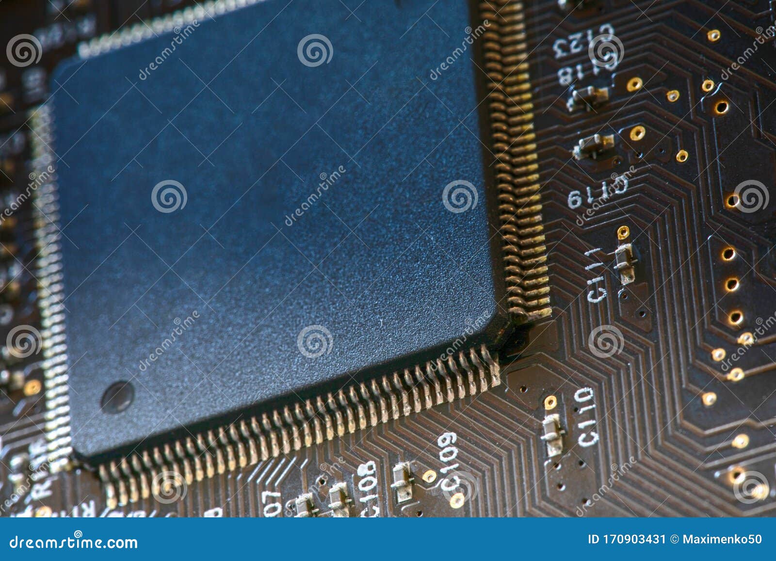 Tecnologia Hardware Per Computer Elettronici Componente Elettrico ...