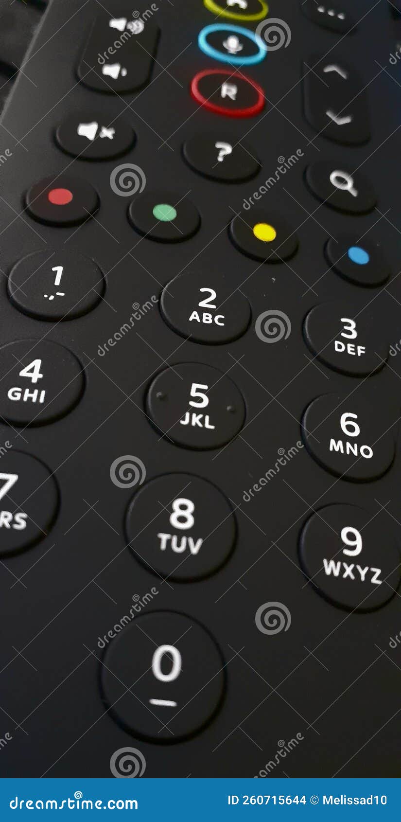 Tecnology -a Black Remote Control for Television Stock Photo - Image of ...