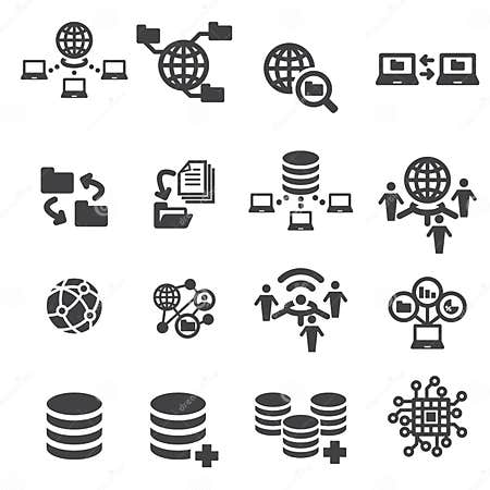 Tectnology and data icon stock vector. Illustration of analysis - 55399473
