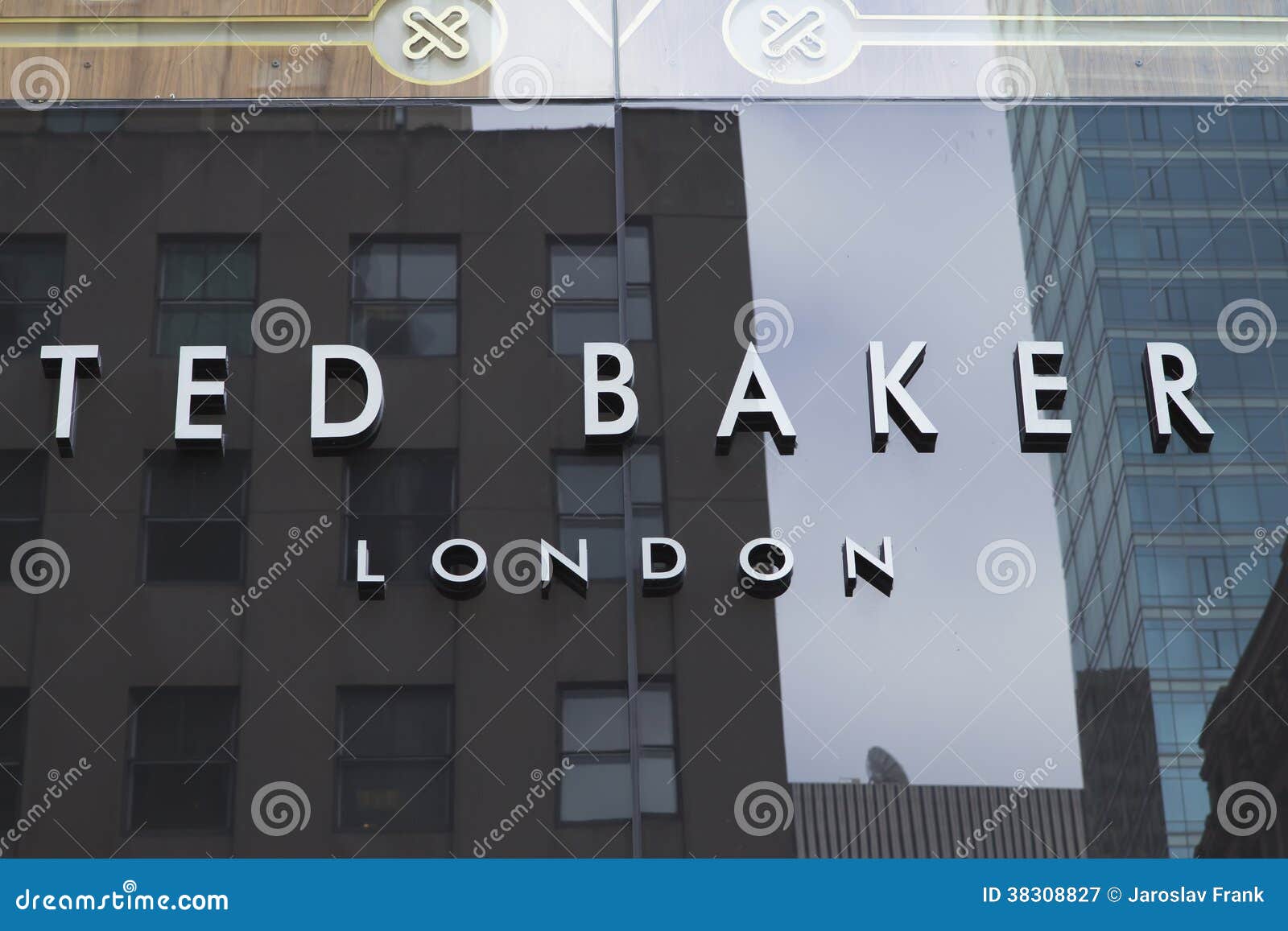 Ted Baker Company Sign redaktionelles stockfotografie. Bild von ...