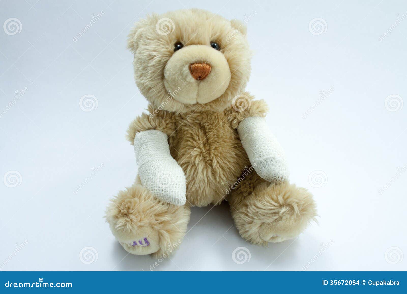 Ted injured stock photo. Image of hurt, treatment, teddy - 35672084