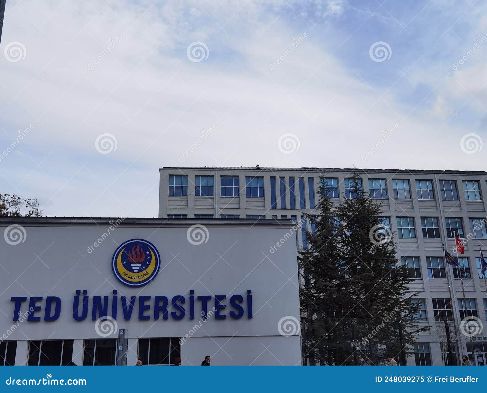 TED University Campus Letter in Izmir Editorial Image - Image of ...