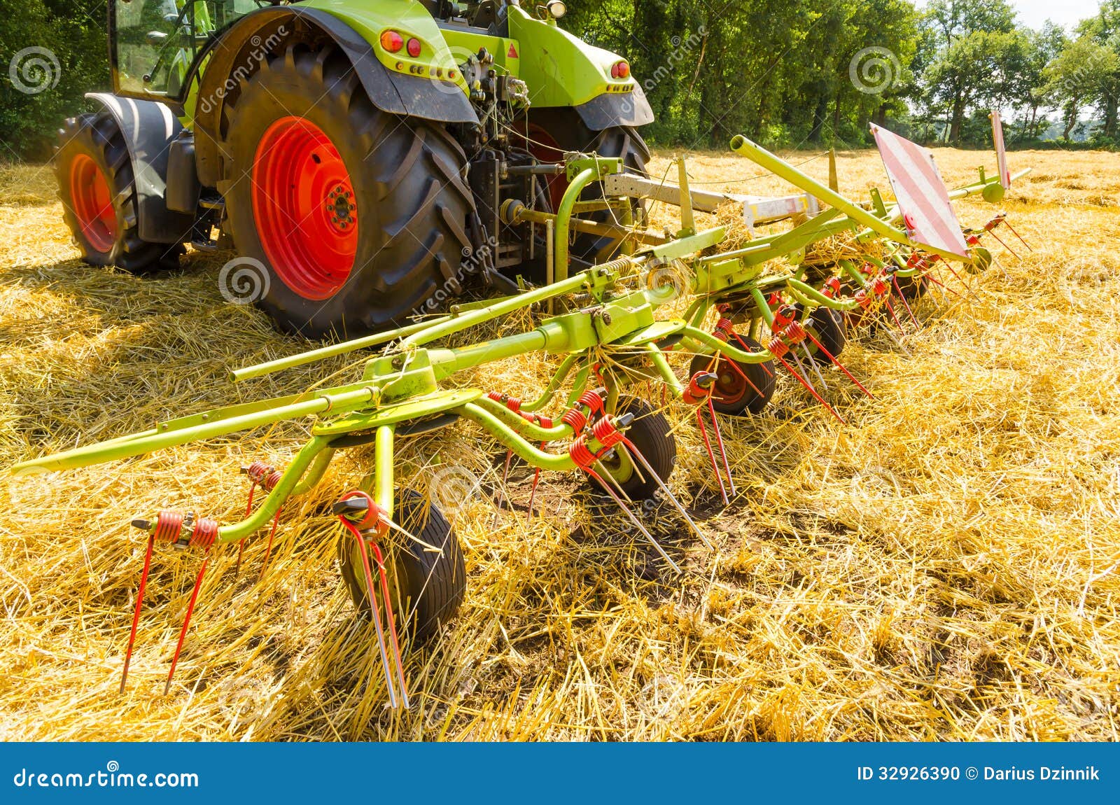 Tedder (machine) stock photo. Image of land, equipment - 32926390