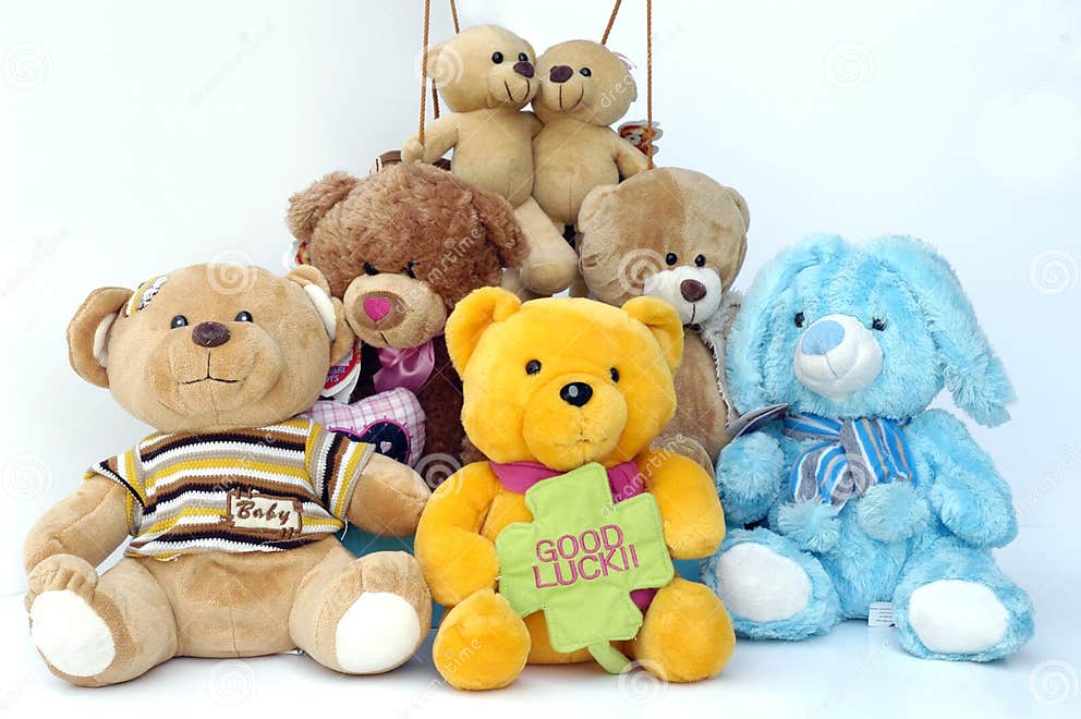Teddies Group stock photo. Image of good, bears, furry - 3064244