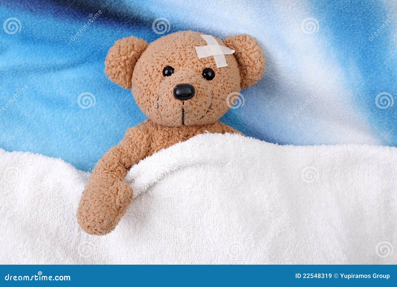 Teddy bear stock image. Image of bedtime, painful, hurt - 22548319