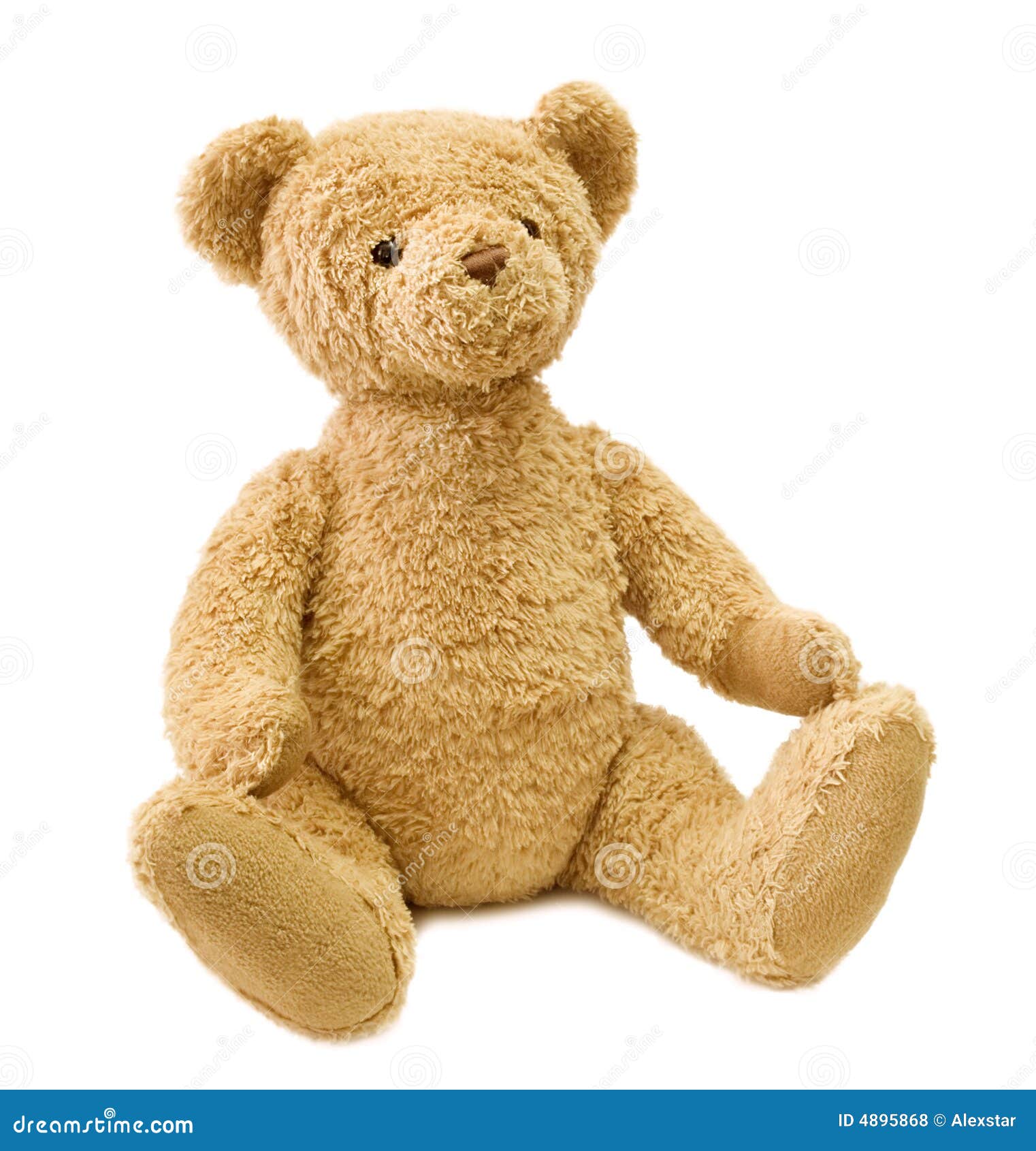 Teddy bear stock photo. Image of childhood, animal, plush - 4895868