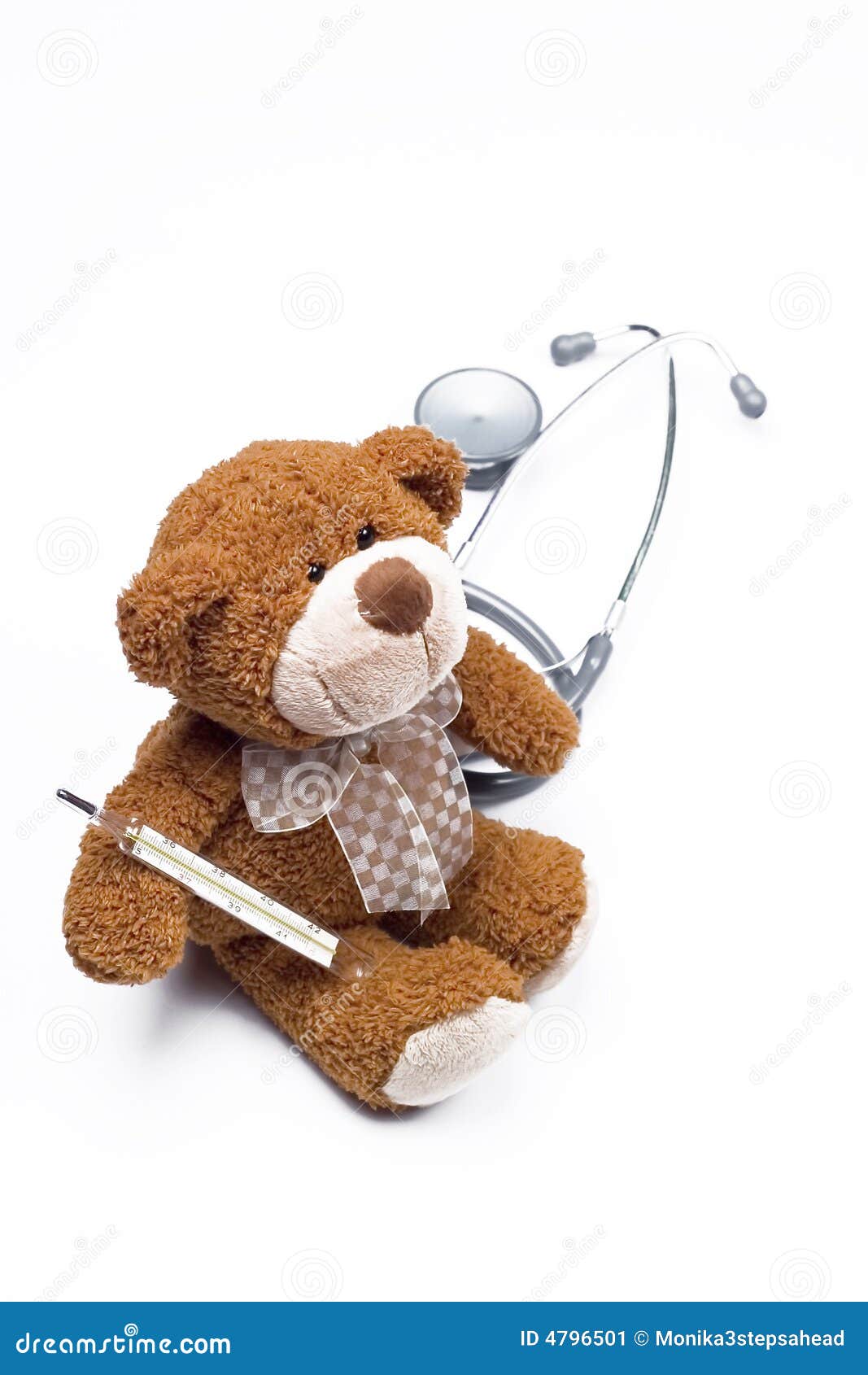 Teddy bear as a doctor stock image. Image of children - 4796501