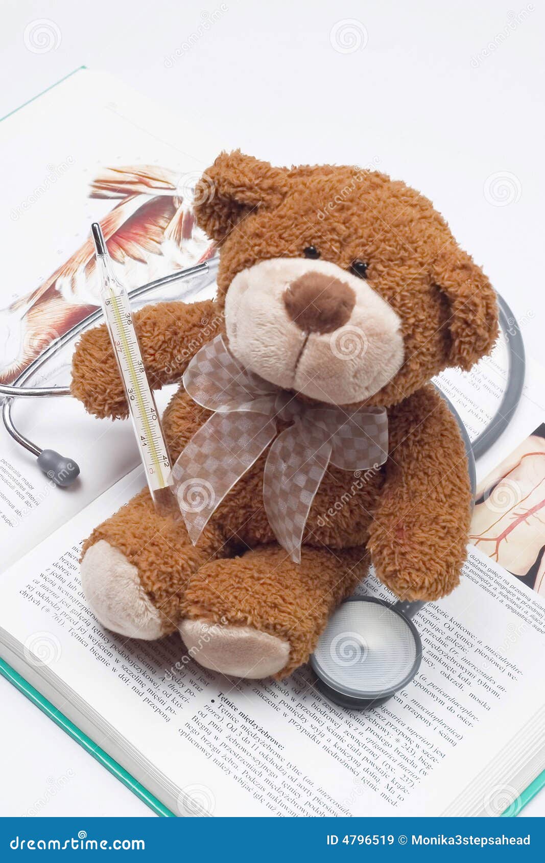 Teddy bear as a doctor stock image. Image of hospitality - 4796519
