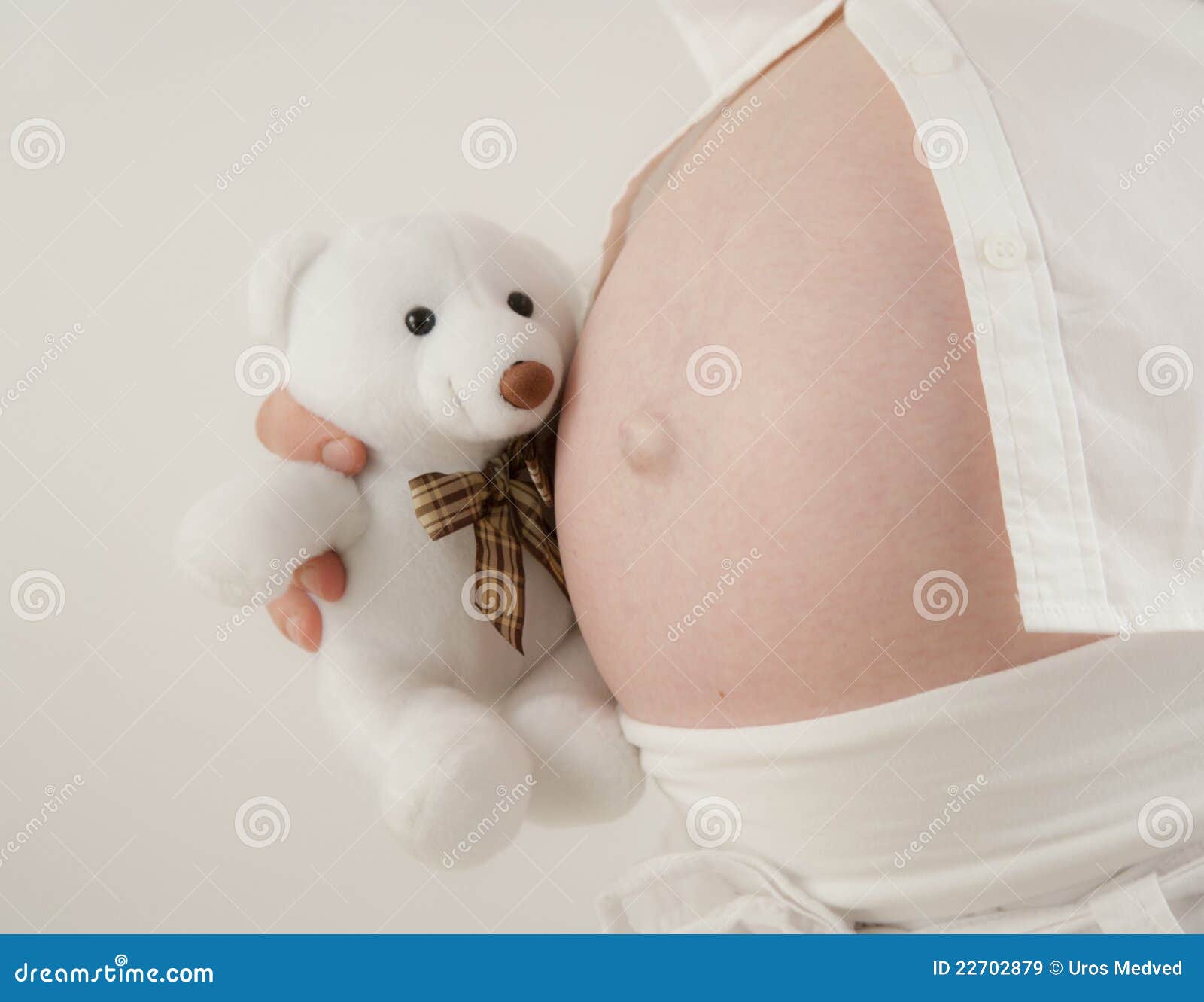 Teddy bear with belly stock image. Image of baby, little - 22702879