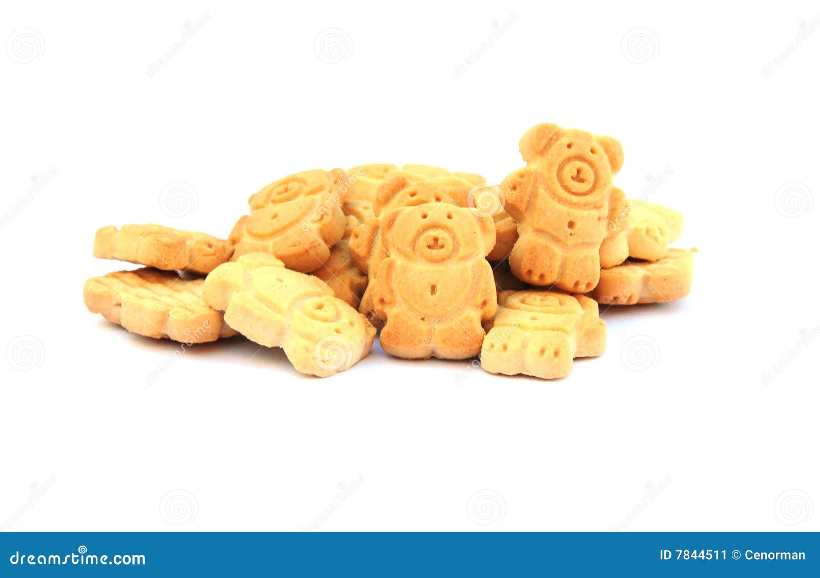 Teddy bear biscuits stock image. Image of snack, sugary - 7844511