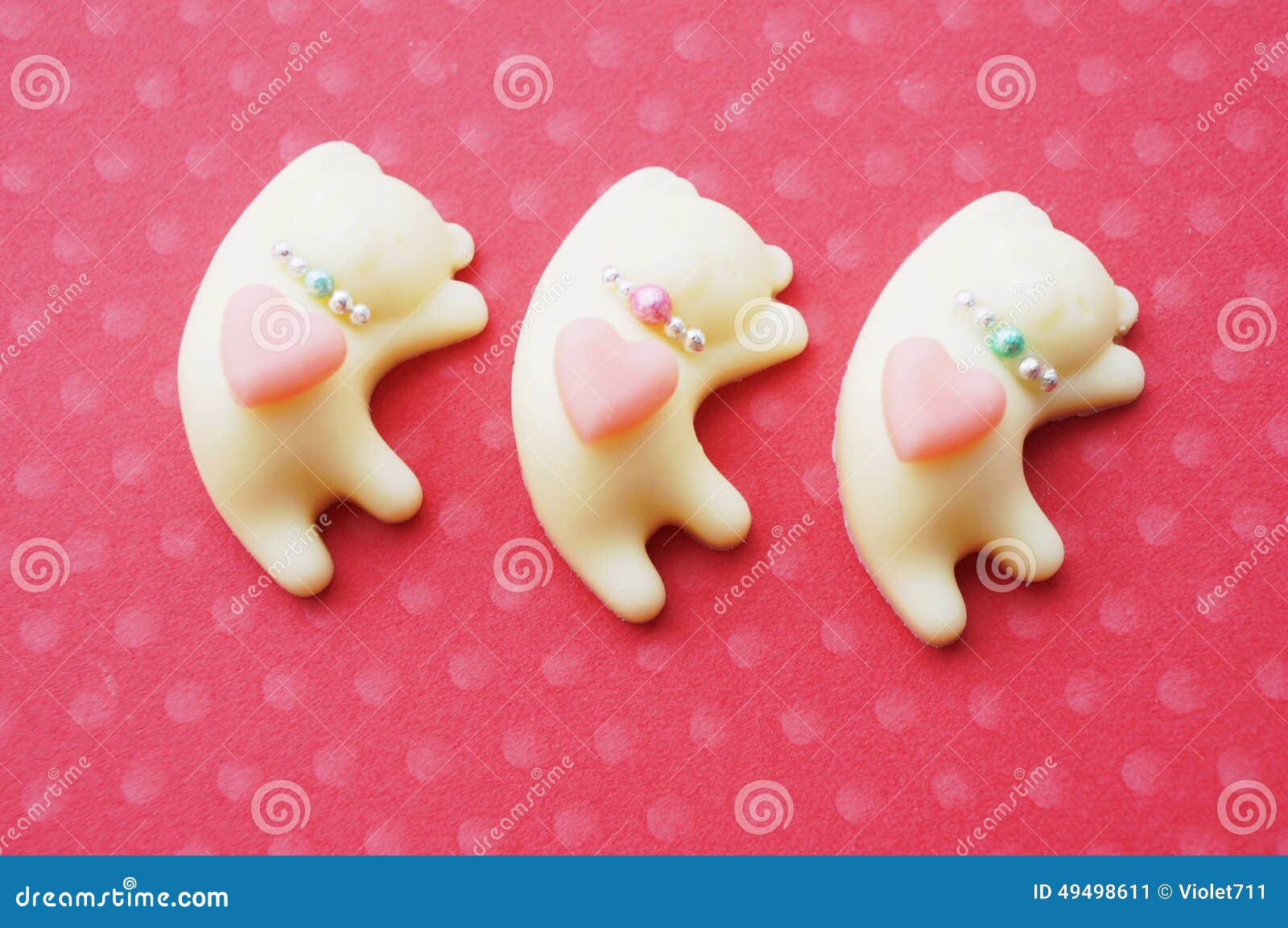 Teddy Bear Chocolate stock image. Image of petit, homemade - 49498611