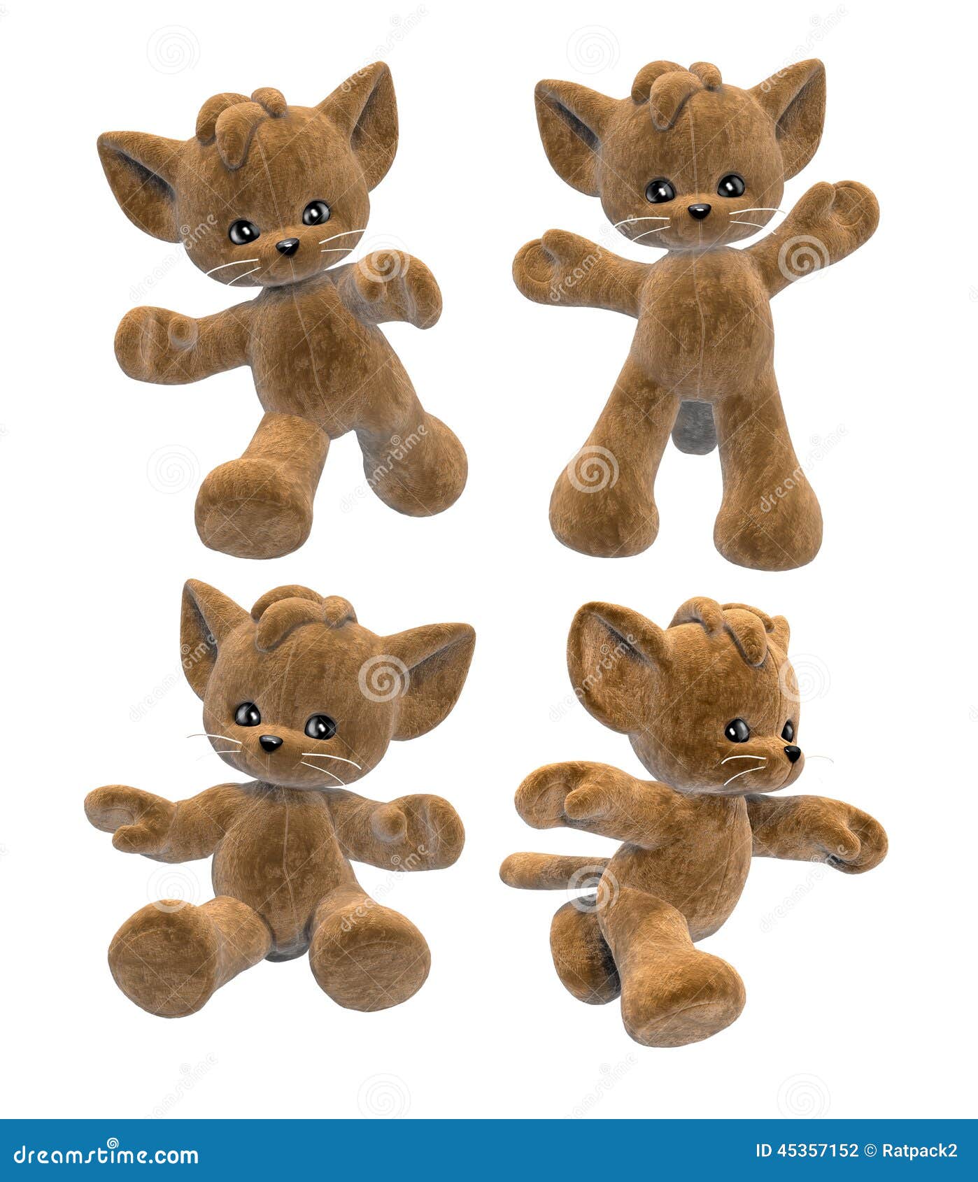 Teddy-Bear stock illustration. Illustration of toys, playing - 45357152