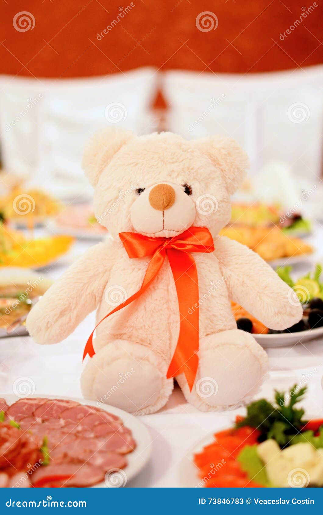 Teddy bear stock image. Image of heap, food, design, table - 73846783