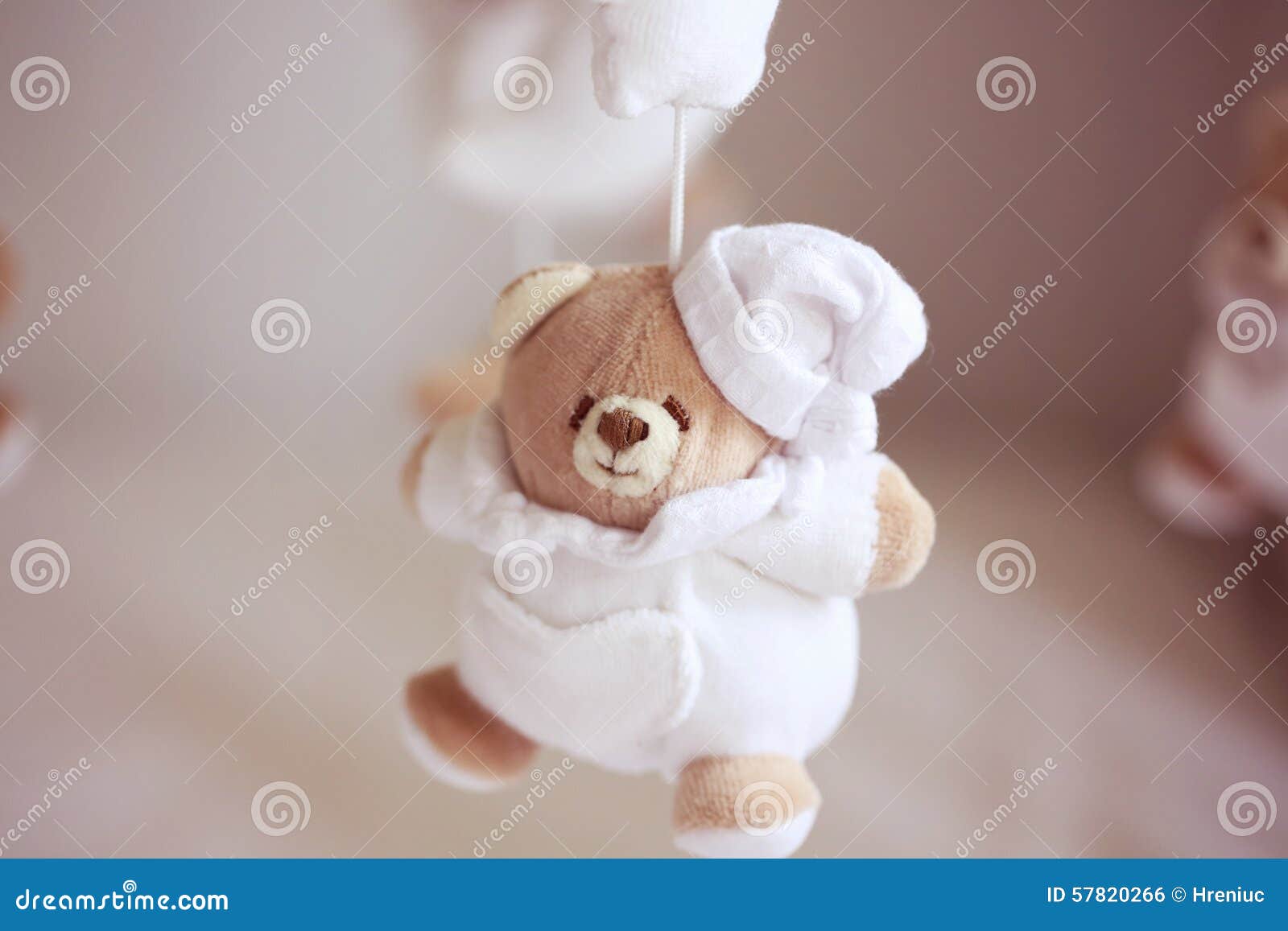 Teddy bear hanging stock photo. Image of cute, together - 57820266