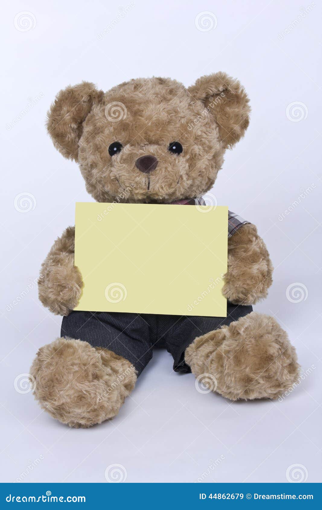 Teddy bear sign stock image. Image of funny, animal, little - 44862679