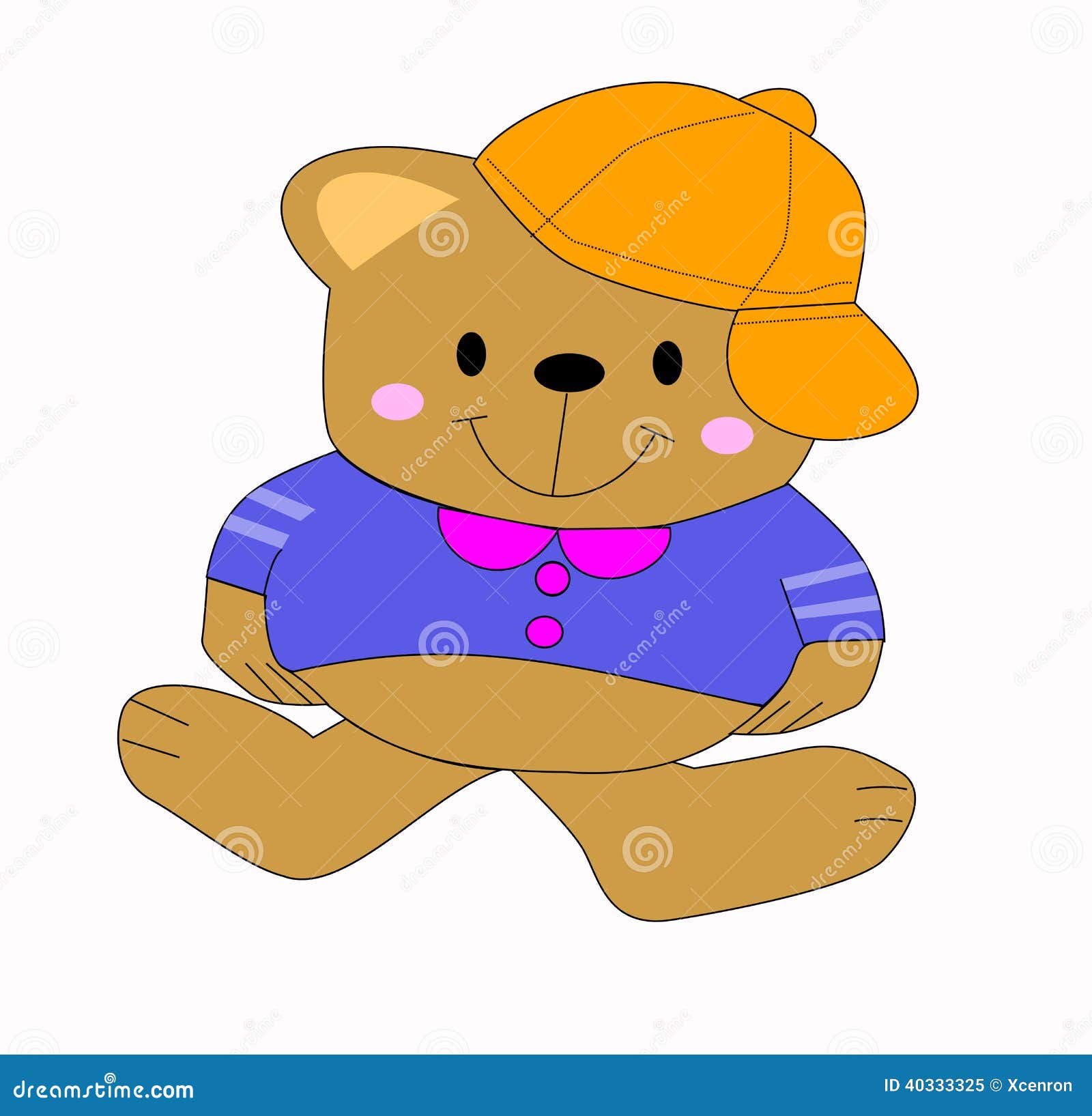 Teddy Bear 2 stock vector. Illustration of curve, subjects - 40333325