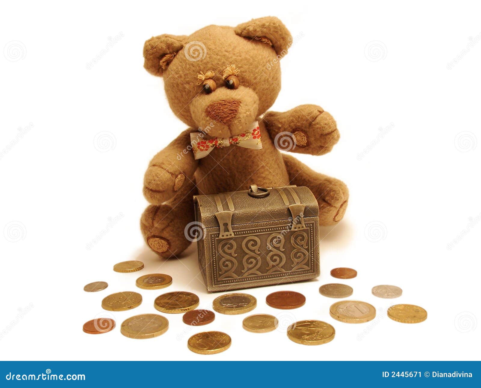 Teddy Bear&treasure Picture. Image: 2445671