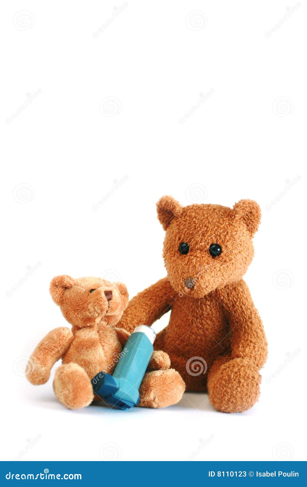 Asthma Spray Reliever Inhaler And A Peek Flow Meter Royalty-Free Stock ...