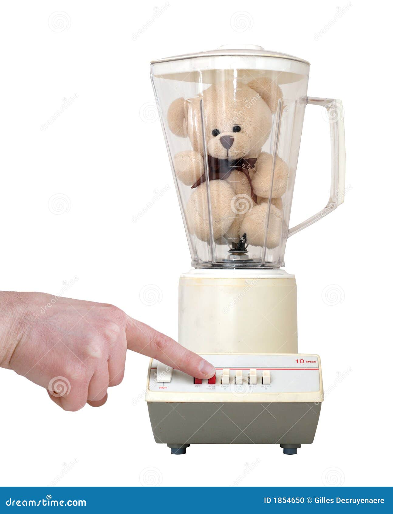 Finger Pushing Shutter Button Of Digital Single Lens Reflect Camera On ...