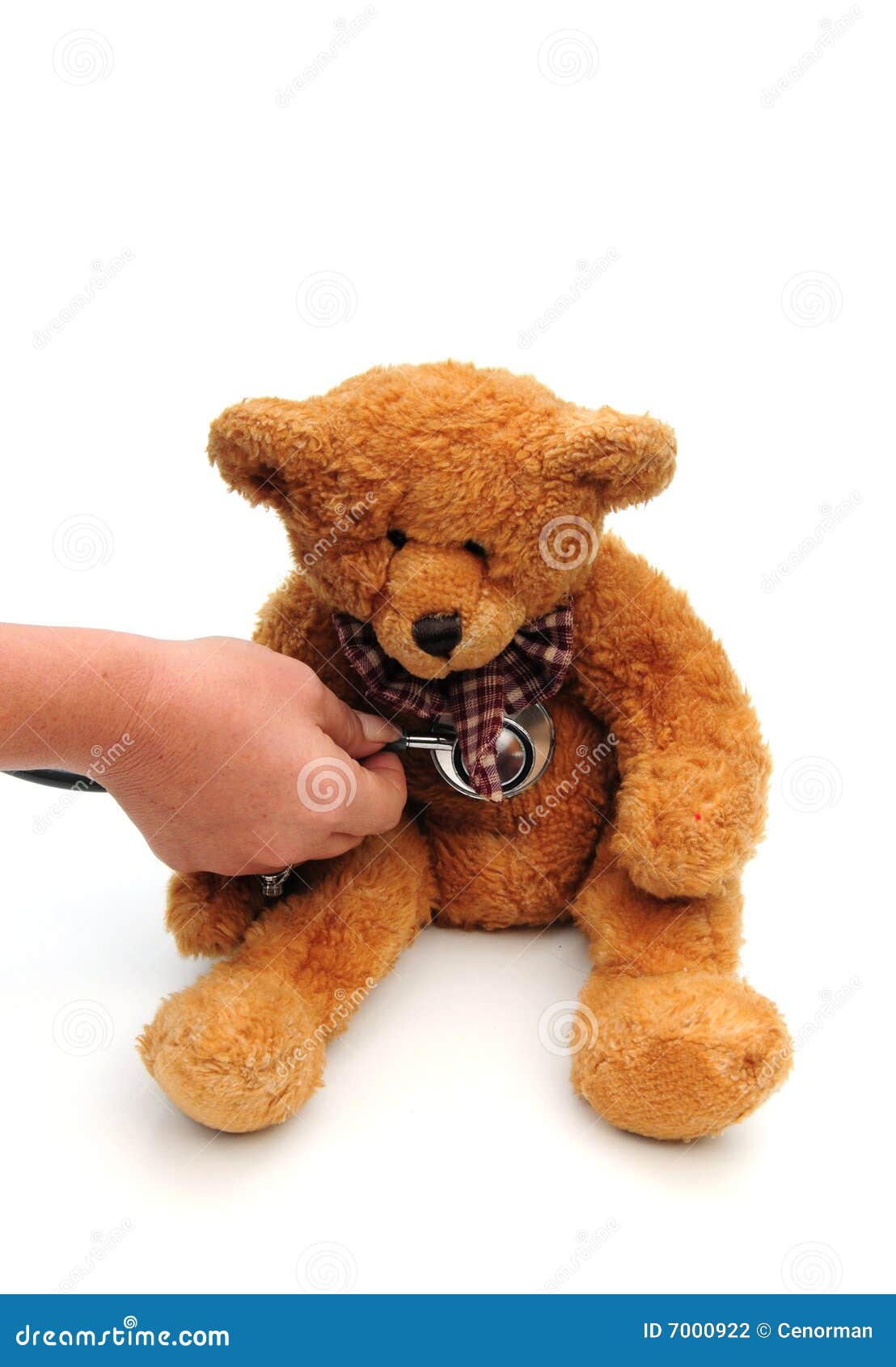 Teddy at the doctors stock photo. Image of cute, medical - 7000922