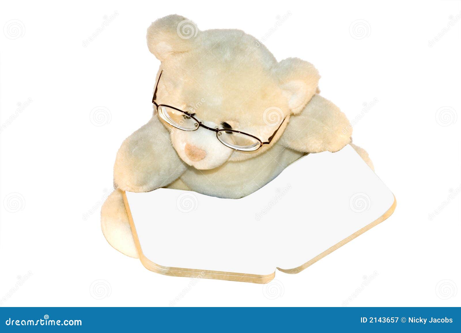 Teddybear reading book stock image. Image of white, teddy - 2143657