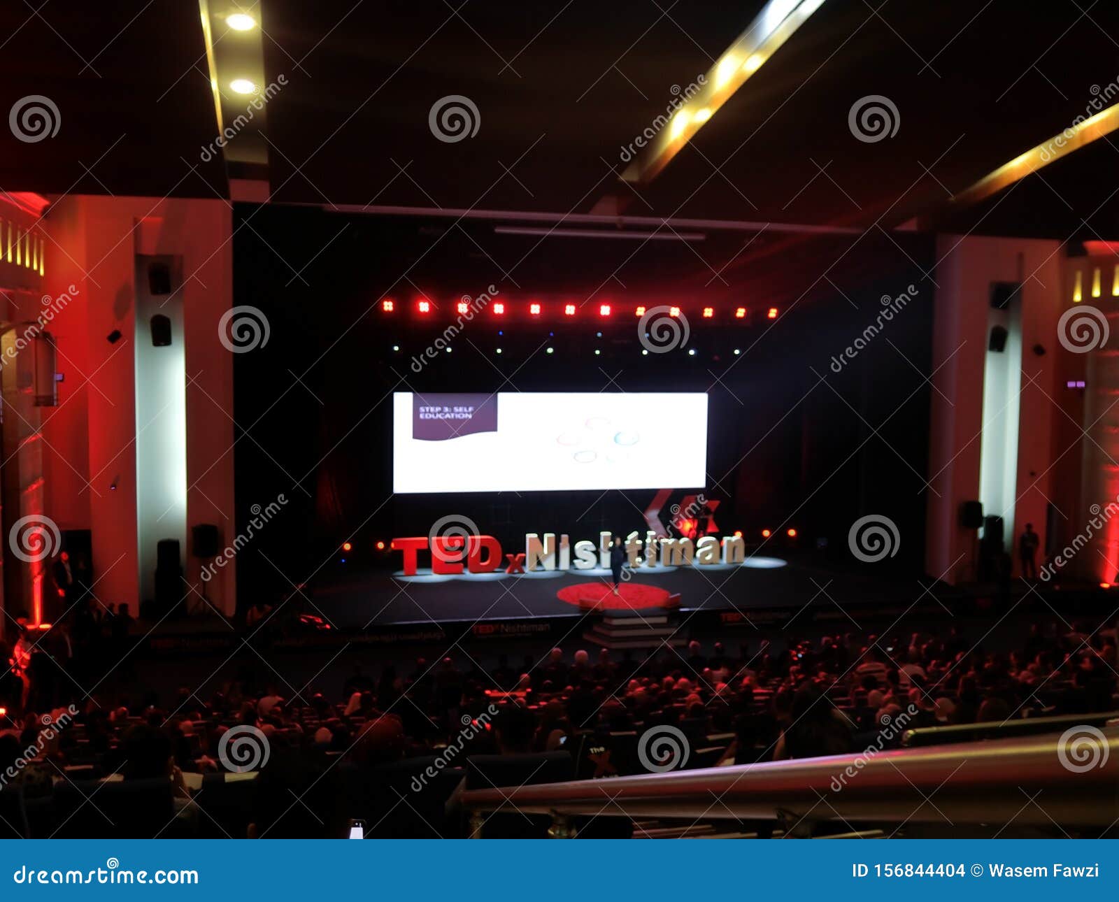 Tedx Talk Opening editorial stock image. Image of talk - 156844404