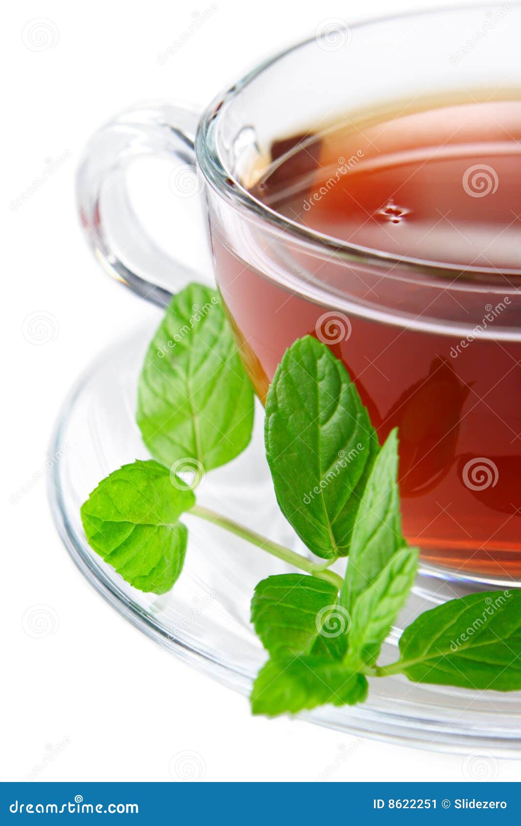 Tee stockbild. Bild von getrennt, aromatherapie, getränk - 8622251