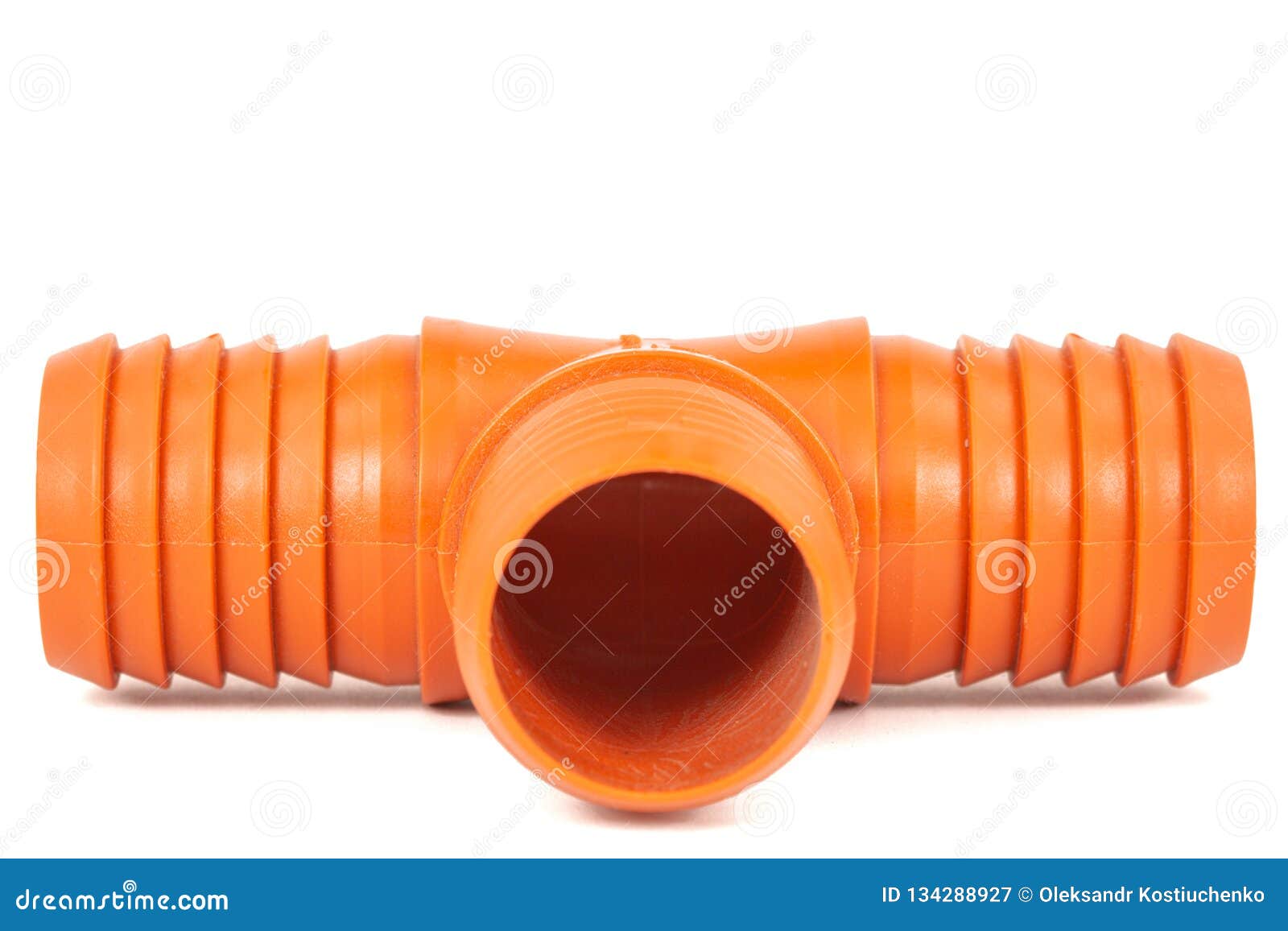 Tee Made of Plastic for the Installation of Water Pipes, for Connection ...