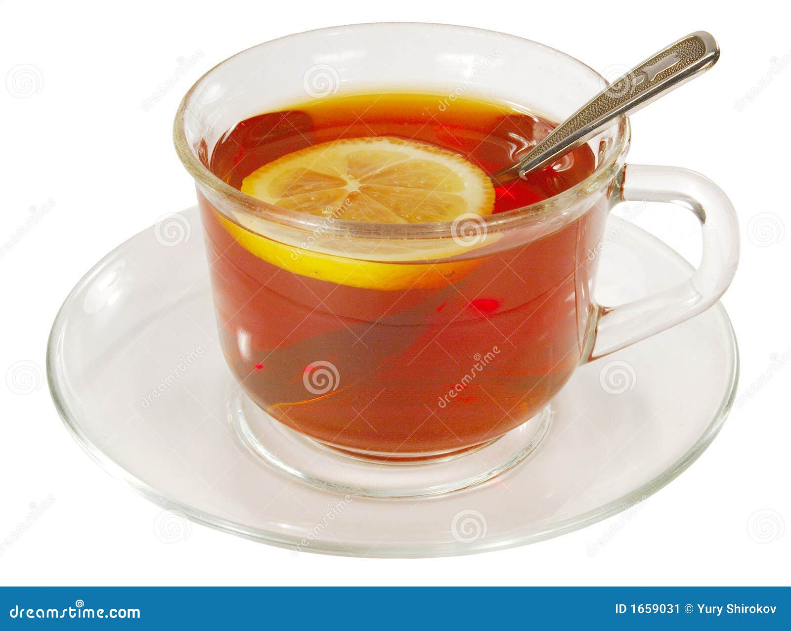 Tee mit Zitrone stockbild. Bild von frühstück, chinesisch - 1659031