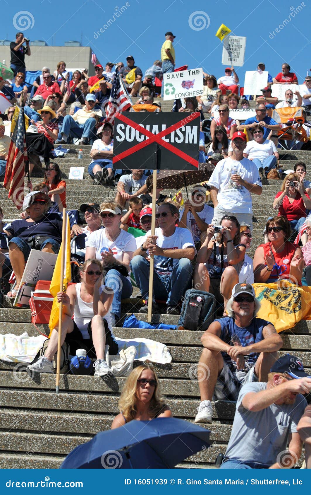 Tee-Party-Sammlung in St. Louis Missouri Redaktionelles Stockbild ...