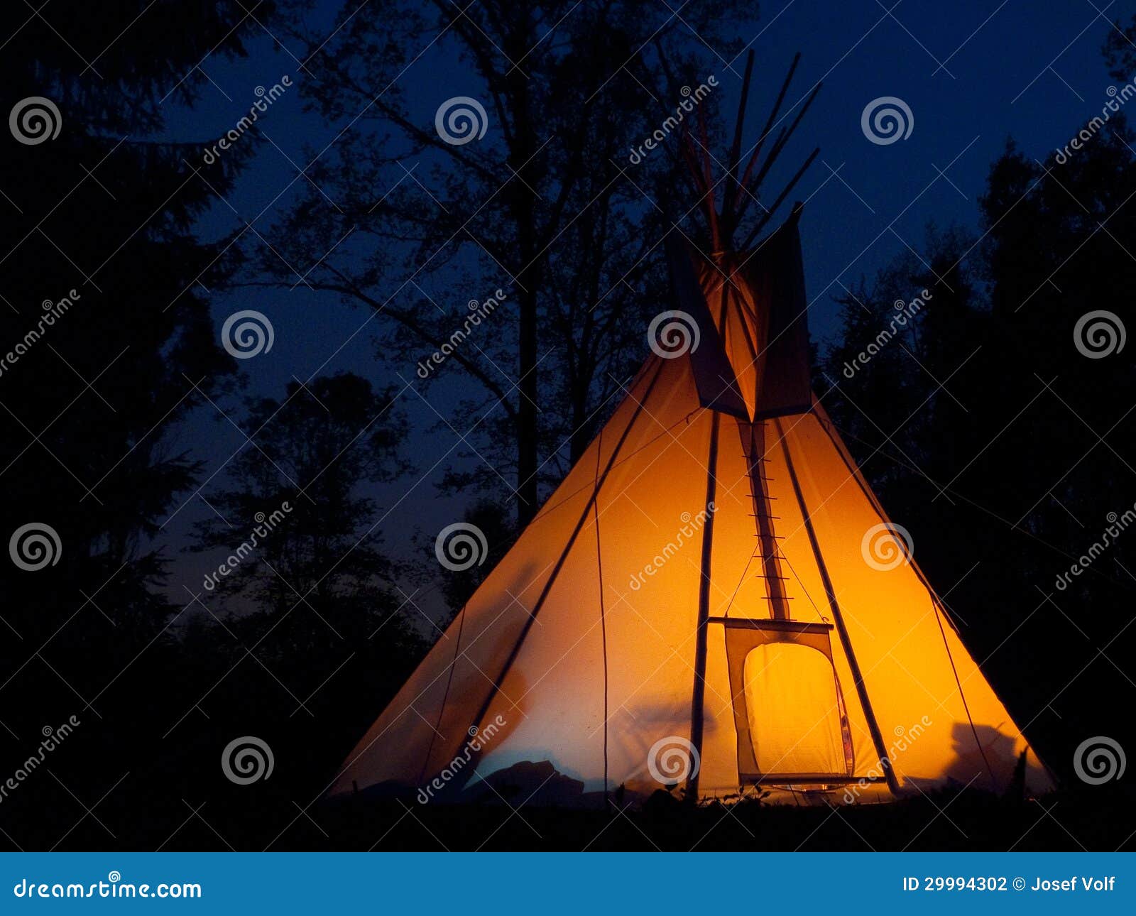 Tee-pee stock photo. Image of orange, beautiful, scenic - 29994302