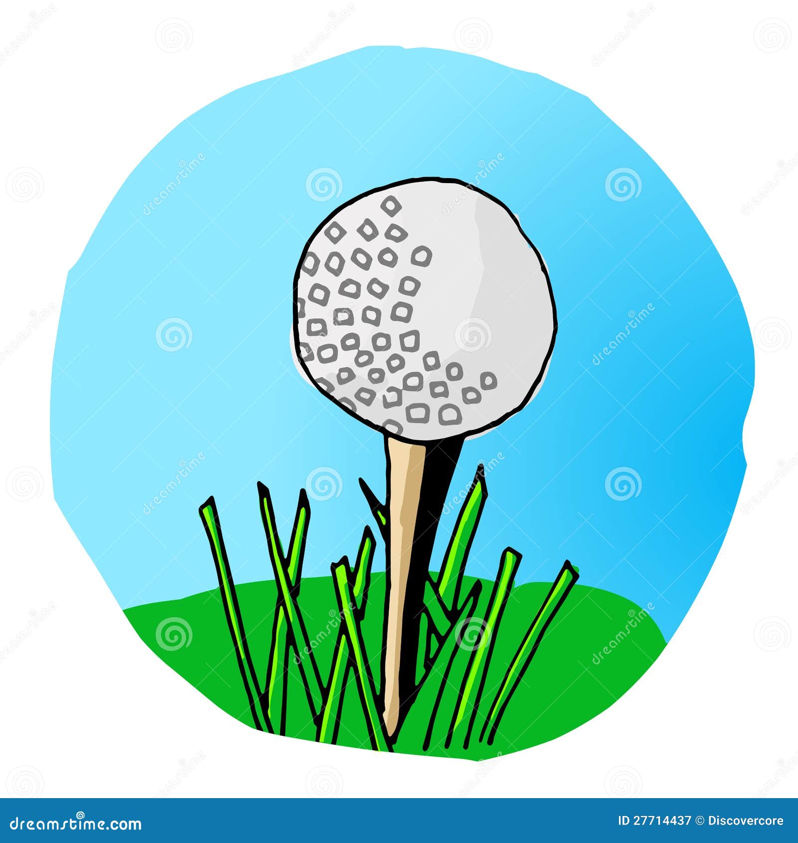 Tee Time Clipart