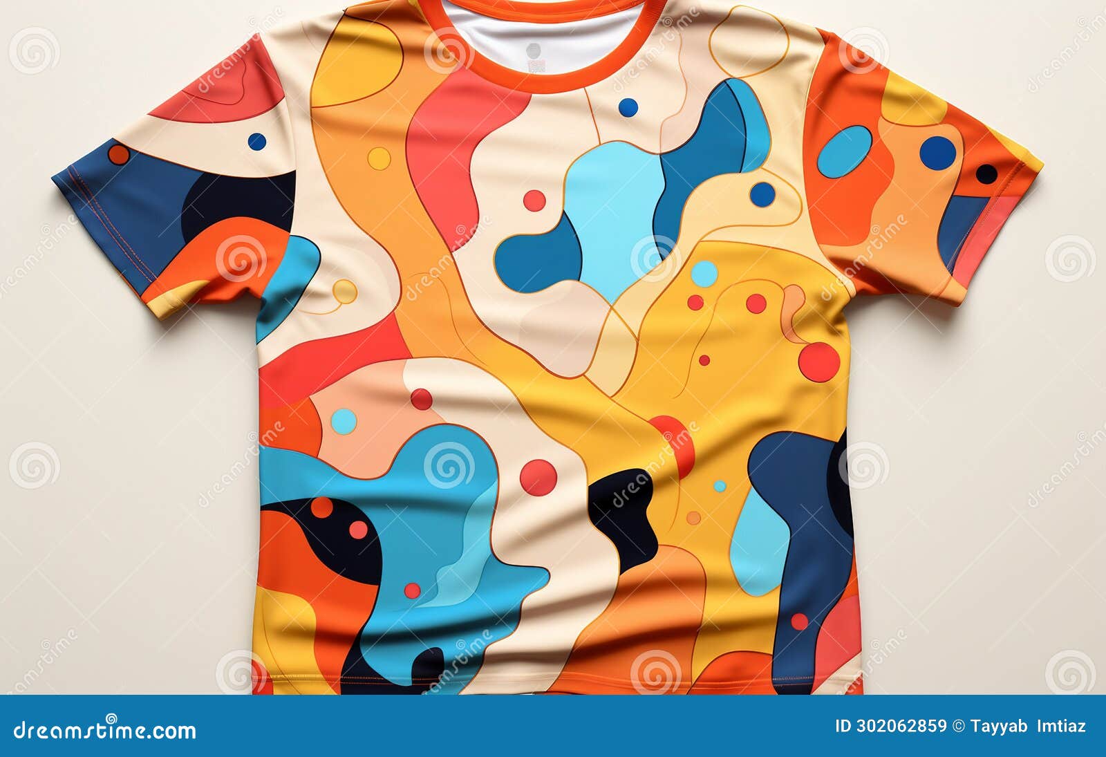 Tee Time: Exploring Vibrant Patterns And Colors Isolated On A ...