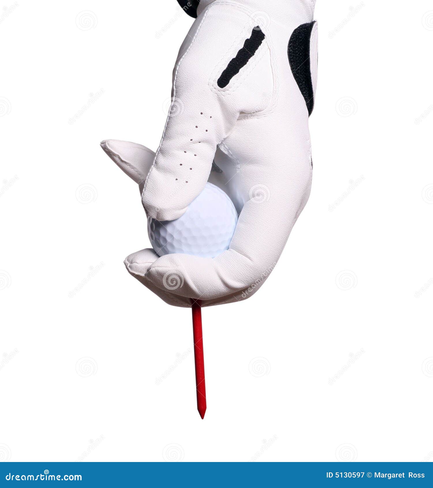 Tee it Up stock image. Image of golfball, fingers, golfer - 5130597