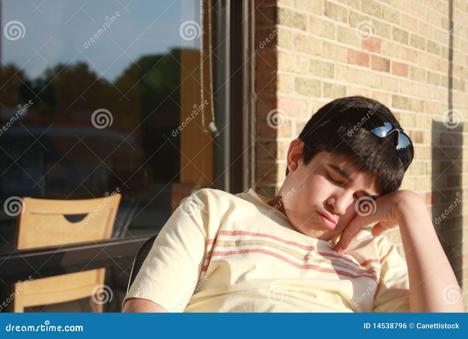 Teen, Asleep stock photo. Image of face, easy, dark, exhausted - 14538796