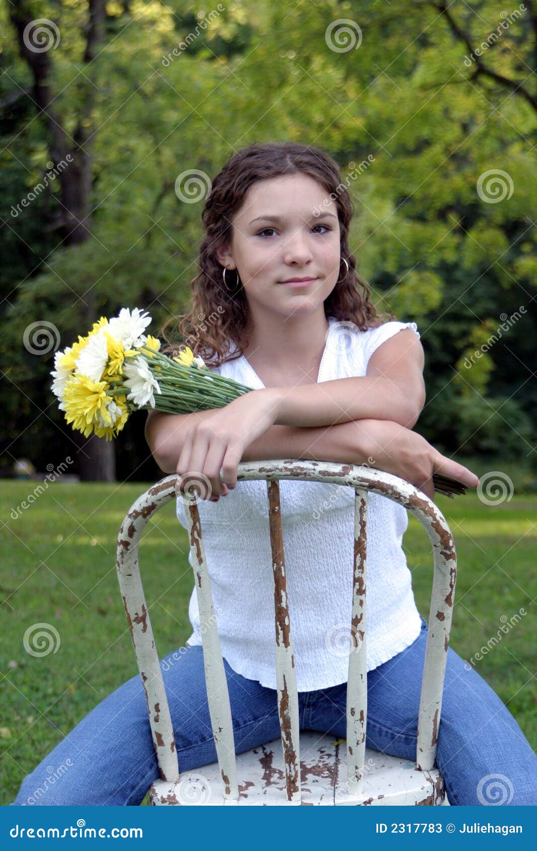 Teen Beauty stock image. Image of smile, female, friendly - 2317783