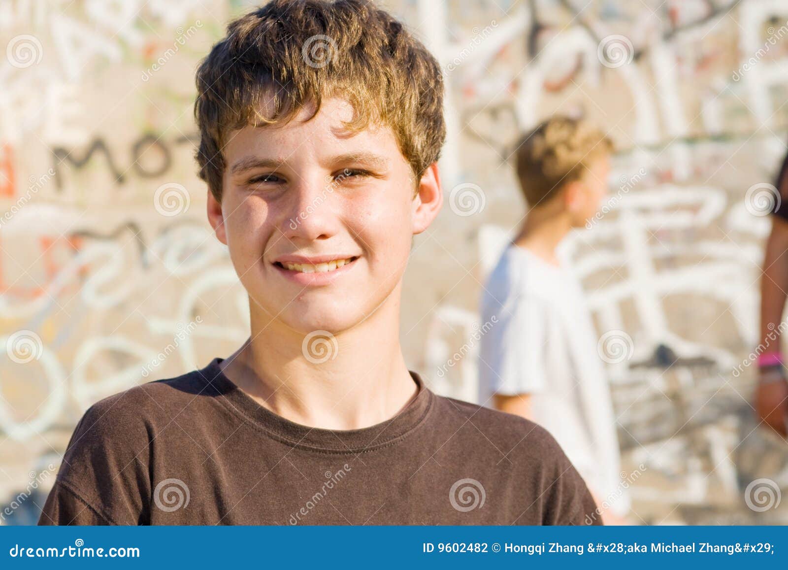 Smiling Young Boy