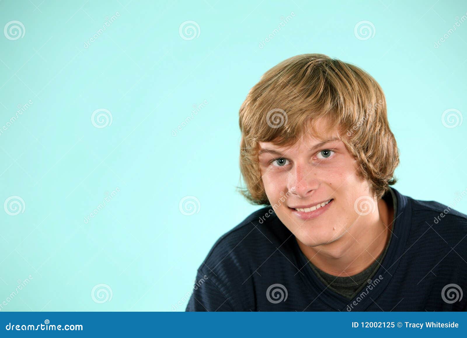 Teen boy blond stock image. Image of real, handsome, caucasian - 12002125