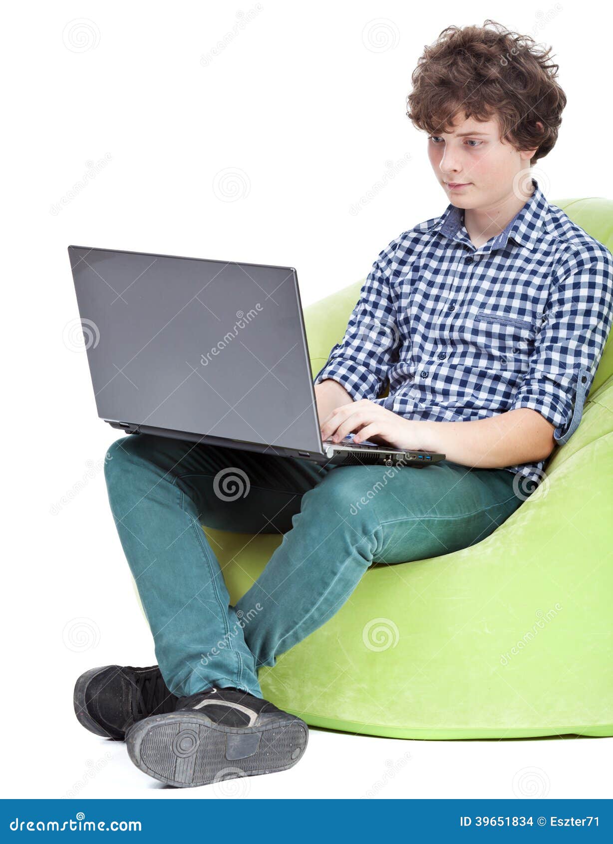 Teen boy with notebook stock photo. Image of concept - 39651834