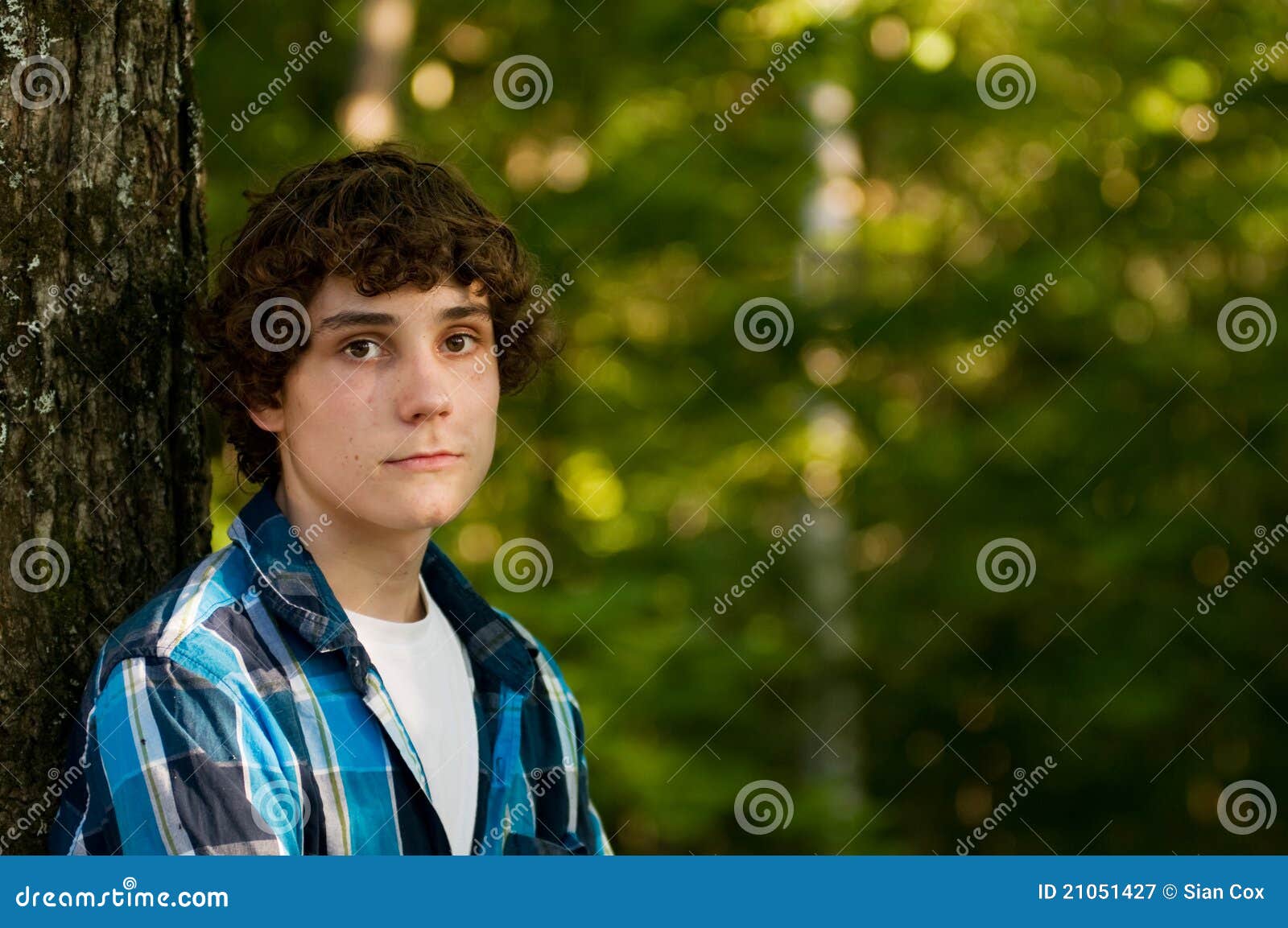 Teen boy outdoors stock image. Image of casual, outdoors - 21051427