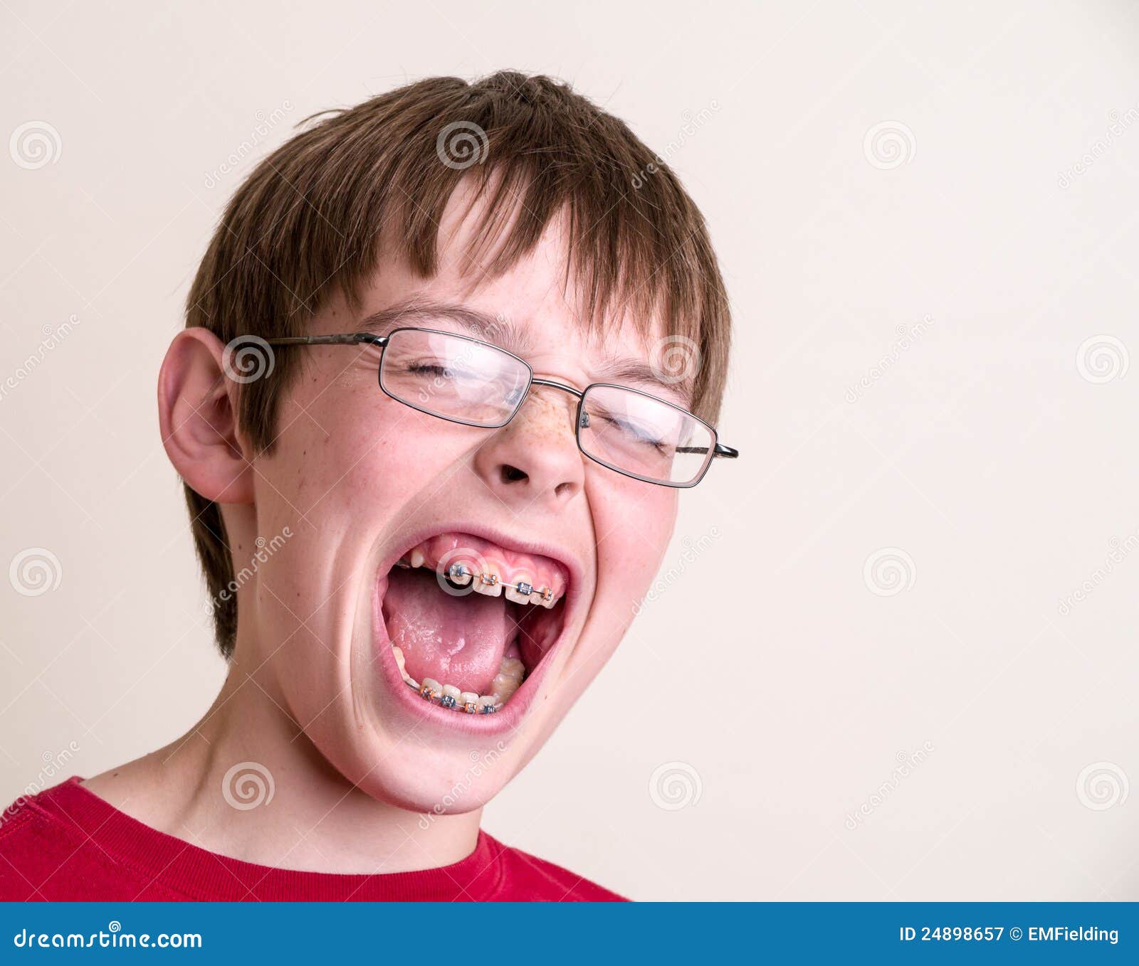 Teen Boy Screaming Yelling stock image. Image of casual - 24898657