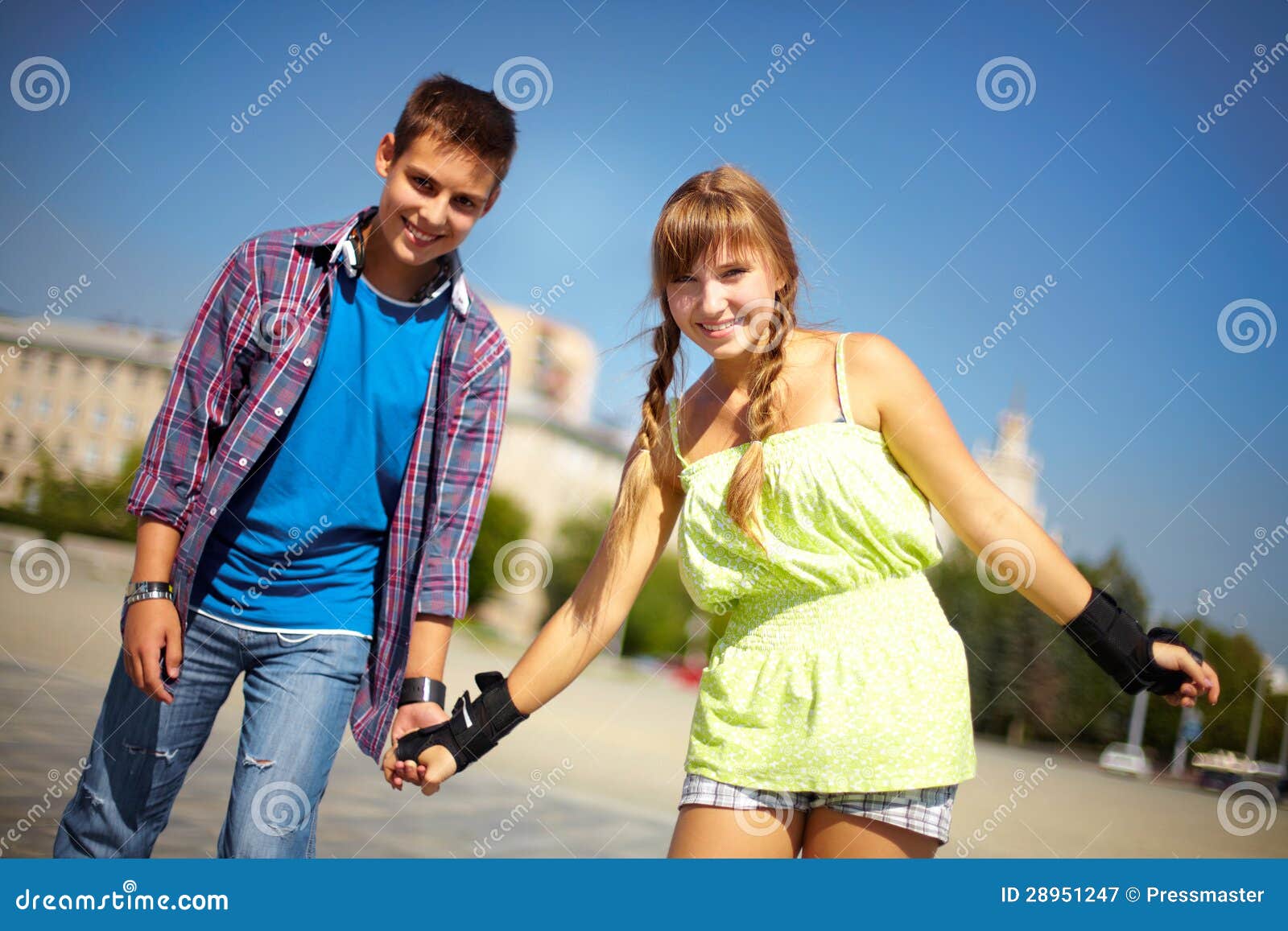 Teen city summer stock image. Image of boyfriend, outdoors - 28951247